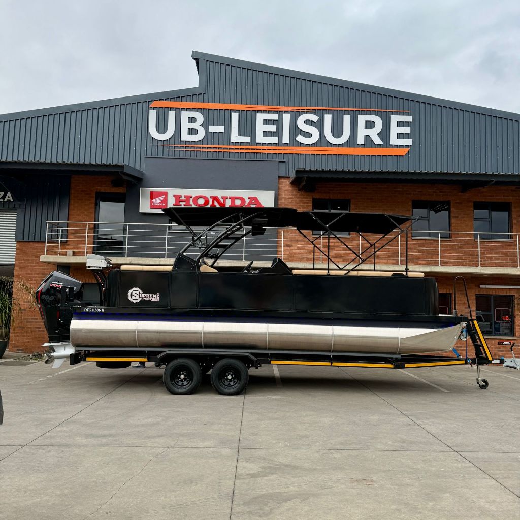2025 SUPREME 7500 VXR PONTOON WITH MERCURY 300HP PROXS V8 OUTBOARD | UB ...