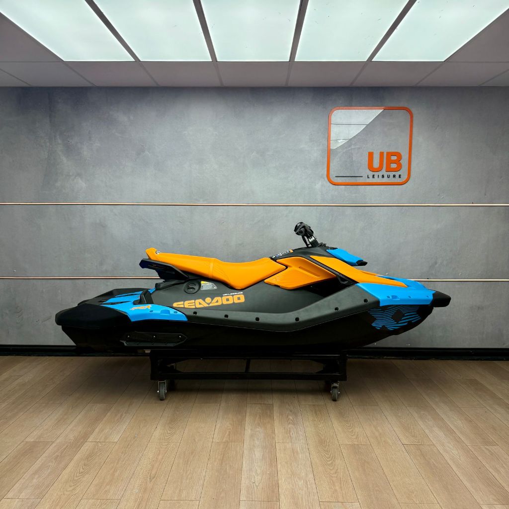 2026 SEADOO SPARK TRIXX 3UP 90HP- GULFSTREAM BLUE / ORANGE CRUSH | UB ...